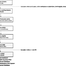 Flow chart outlining data build including linkages.