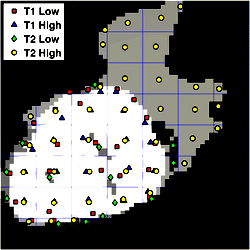 A sample ROI spatial map.