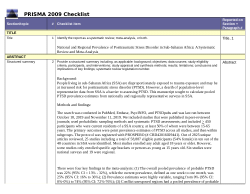 S1 PRISMA Checklist