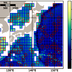 High-resolution bathymetric map predicted by the proposed method.