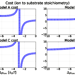 Cost of the representative models.
