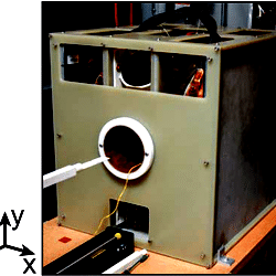 Field free point MPI system photo.