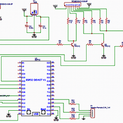 Diagram representing the system's electric circuit, describing the ...