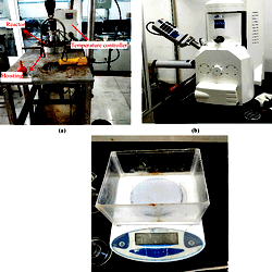 Main instruments of the experiment.