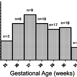The distribution of Pg positive placental sections according to ...