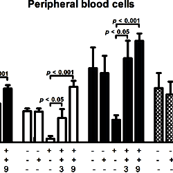 Effect of RBDS on normal immune cells population.