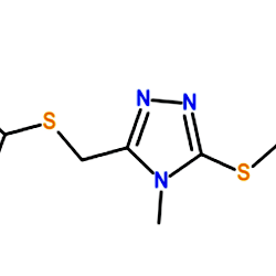 2D structures of the hit compounds.