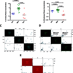 Tissue drug distribution.