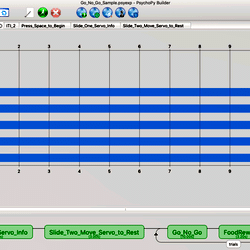 Basic experimental setup in PsychoPy.