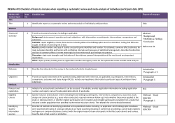 PRISMA-IPD Checklist.