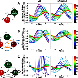 Linear representation of color maps depicted in Fig 9.