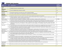 PRISMA 2020 checklist.