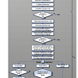 Flow chart of study and corruption paradigm.
