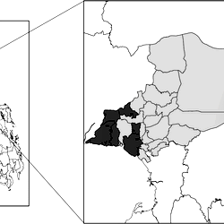 Maps Indicating the Location of Bulacan in the Philippines.