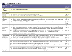 PRISMA 2020 checklist.