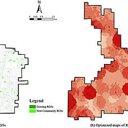 Optimized maps of RGS accessibility in 10 min scenarios.