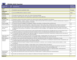 PRISMA 2020 checklist.