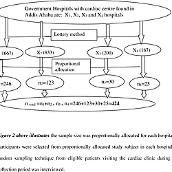 Schematic presentation of sampling technique and sample size ...