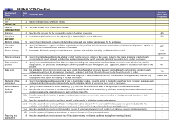 PRISMA Checklist 2020.