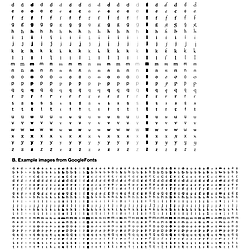 Example letter images.