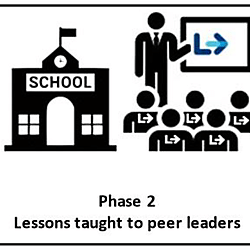 The three phases of learning to lead program.