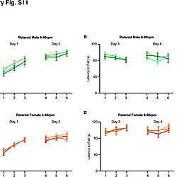 Mice carrying ΔIntron17 show normal motor skill learning and motor ...