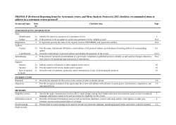 PRISMA-P (Preferred Reporting Items for Systematic review and Meta ...