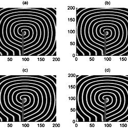 The development of spiral wave under different channel noise when the ...