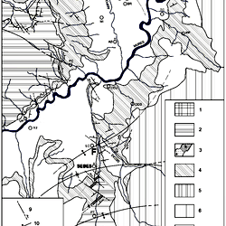 Geological map of the Sebes area.