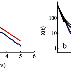 Killing curves showing the phenomenon of persistence.