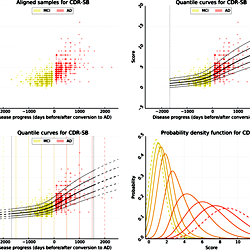 Illustration of the model training process on the example of the CDR-SB ...