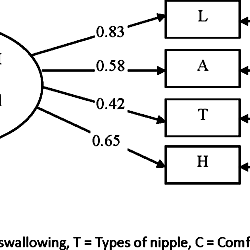 Confirmatory factor analysis for the 4-item LATCH breastfeeding ...