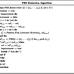 Reduction Algorithm.