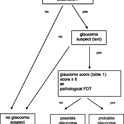 Algorithm for the classification of single eyes into ‘no glaucoma ...