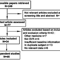 Flow chart summarizing the process of study selection.