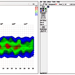 Example of DQA measurement under the moving condition.