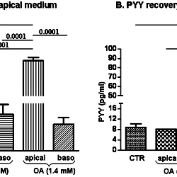 Influence of oleic acid on PYY secretion in the apical and basolateral ...