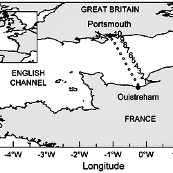 Map of the sampling area.