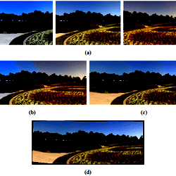 Image registration with vignette compensation and color difference ...