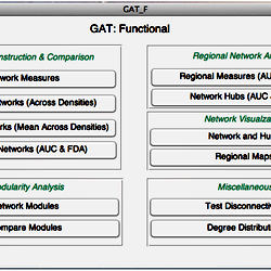 GUI for graph theoretical analysis of functional data.
