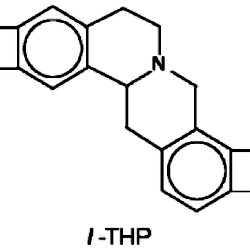 The chemical structure of l-THP.