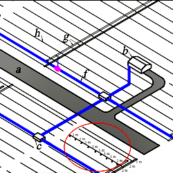 Schematic diagram of the drip irrigation system for the Taklimakan ...