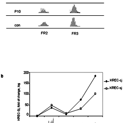 BCR rearrangement analysis and clinical outcome.