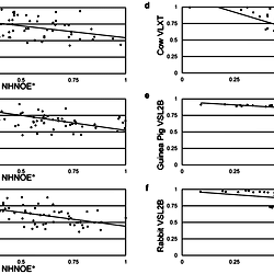 Correlation Plots of the Best fitting plots for Human IUPred.