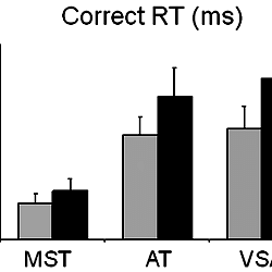 Behavior across the MST, AT and VSAT tasks.