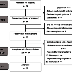 Consolidated Standards of Reporting Trials flow diagram of the progress ...