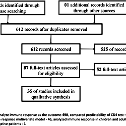Systematic review flow chart.