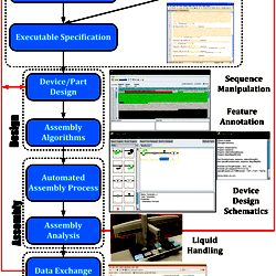Eugene based synthetic biology design flow.