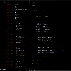 Agis topology in graphml and python script.