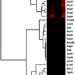 Cross-validation heat map.